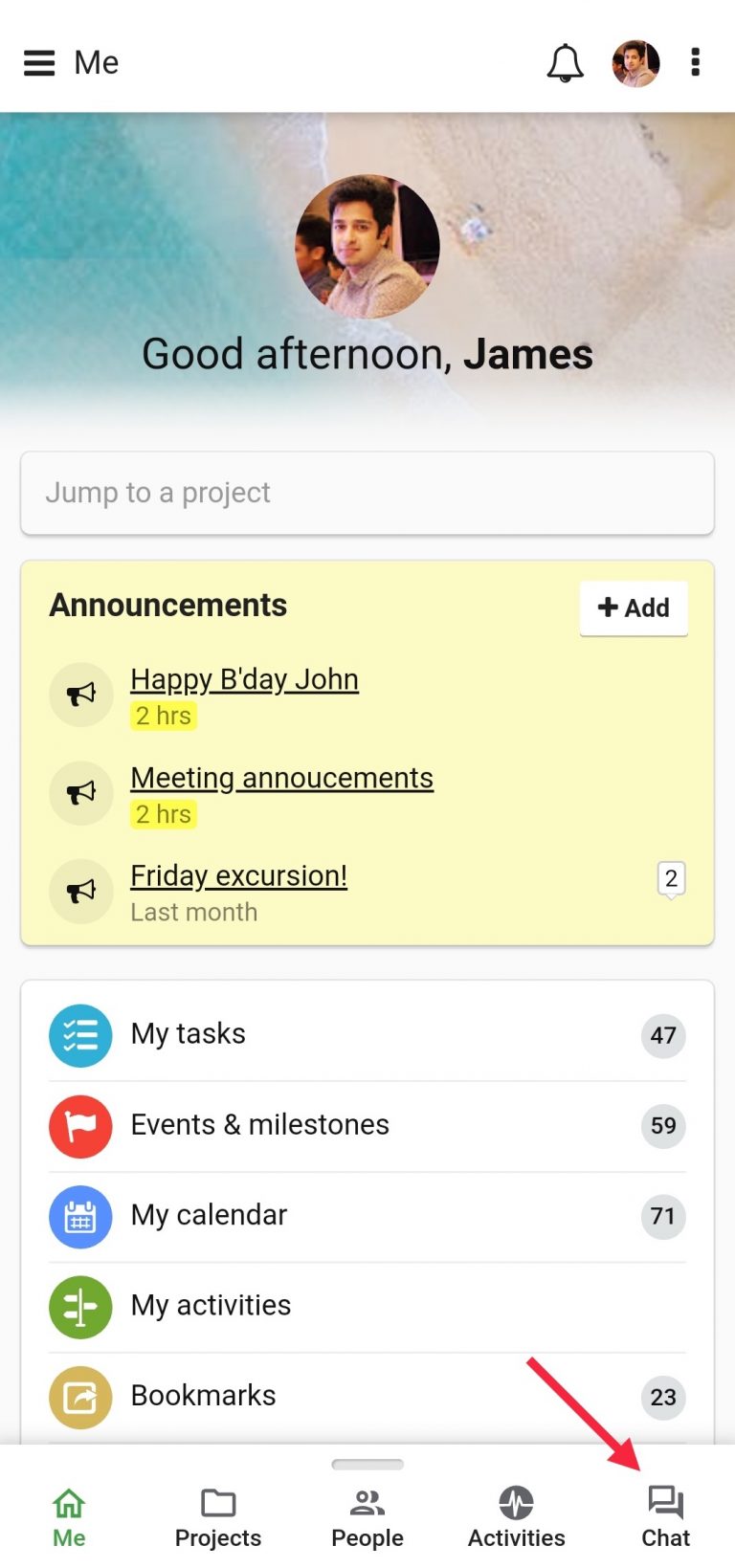 Introduction to Chat- ProofHub Mobile Help
