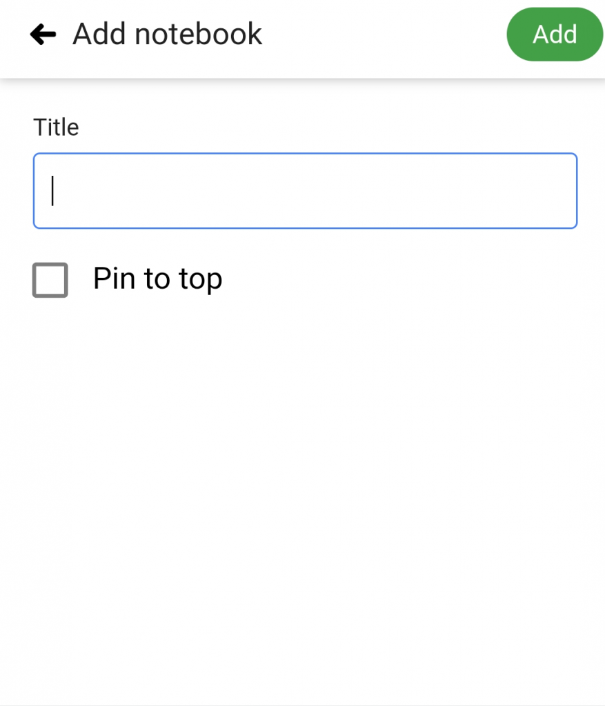 Add Notebook and Notes- ProofHub Mobile Help