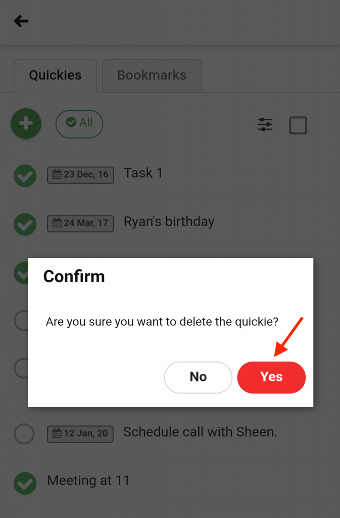 Quickies- ProofHub Mobile Help
