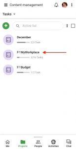 Task History - ProofHub Mobile App