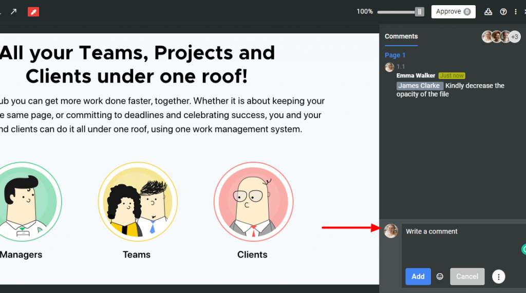 Proof And Review Files - ProofHub Help And Support