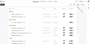 My Projects - ProofHub Help & Support