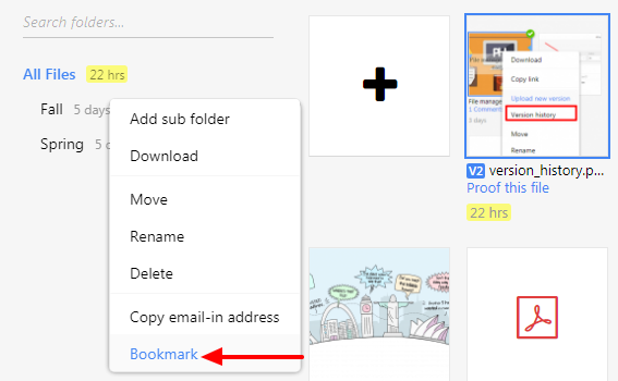 Bookmark Folders - ProofHub Help & Support Bookmark Folders - ProofHub Help & Support