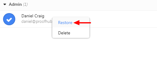 Suspend People - ProofHub Help & Support