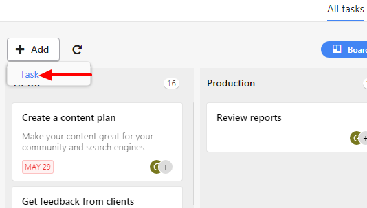 All tasks - ProofHub Help & Support