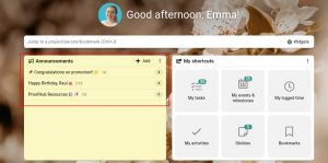 Me View - ProofHub Help & Support