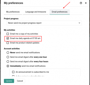 Me View - ProofHub Help & Support