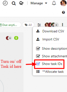Task IDs - ProofHub Help