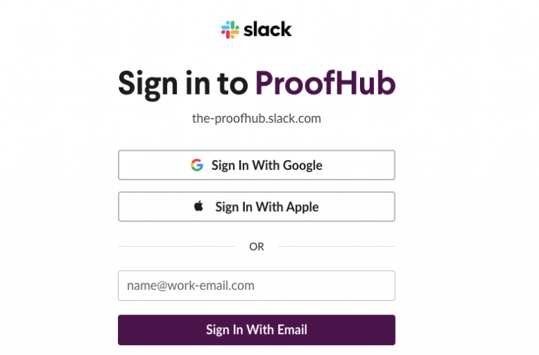 Connecting ProofHub with Slack (Beta) - ProofHub Help