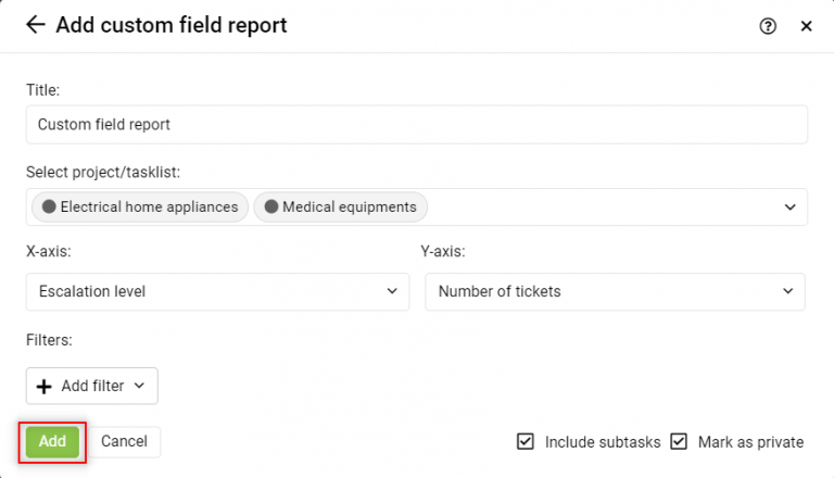 Custom Field Report - ProofHub Help